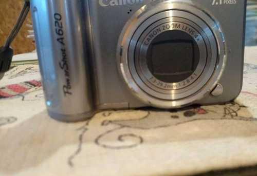 Компактный фотоаппарат canon powershot A620E