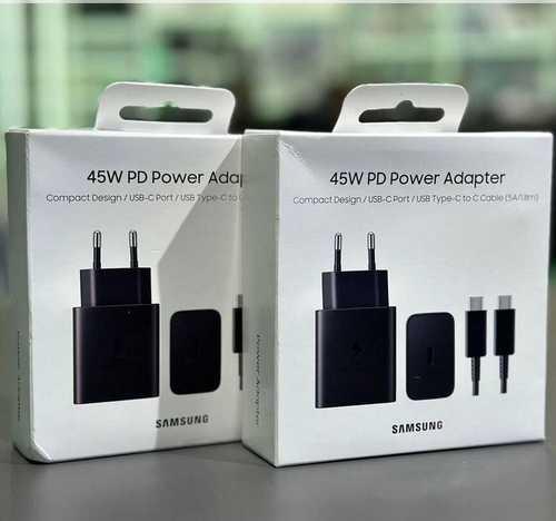 Samsung Power Adapter 45W with Type-C to Type-C