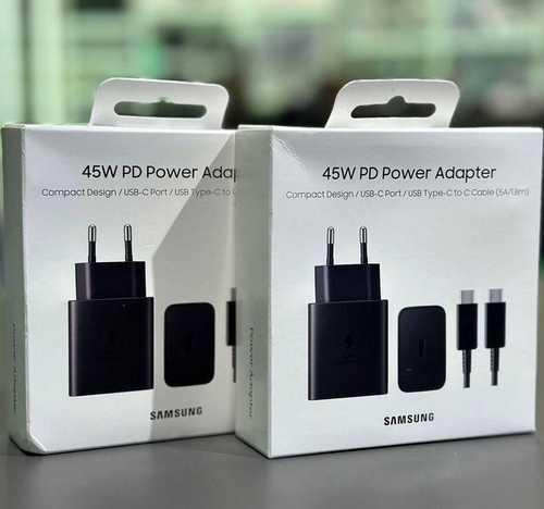 Samsung Power Adapter 45W with Type-C to Type-C