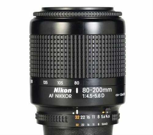 Фотообъектив Nikon 80-200mm f/4.5-5.6D AF