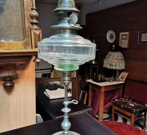 Лампа керосиновая 19 века Carl Holy. Berlin