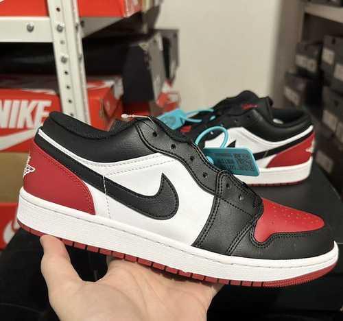 Кроссовки Nike Air Jordan 1 Low "Bred Toe"