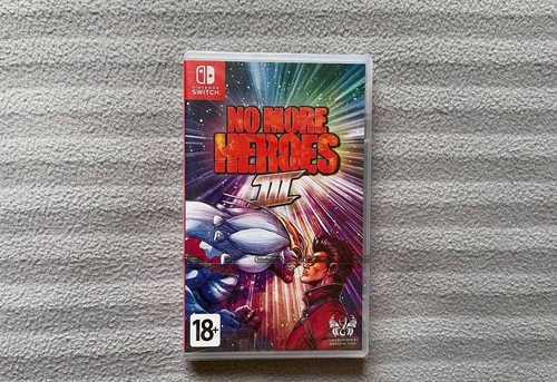 No more heroes 3 Nintendo Switch новый