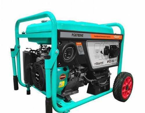 Бензиновый генератор Sturm pg8780ne