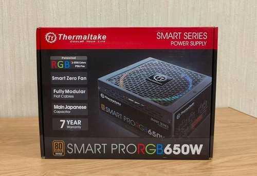 Блок питания Thermaltake Smart PRO RGB (650W)
