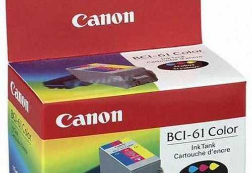 Подлинный Canon BCI-61 цветной картридж