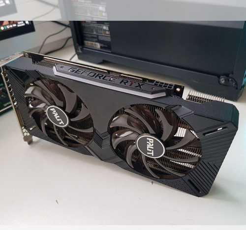 Видеокарта GeForce Palit Dual RTX 2060 6GB