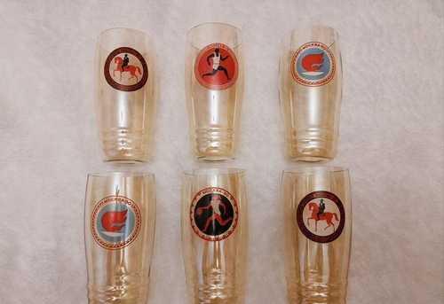 6 стаканов Олимпиада 1980, почти антиквариат