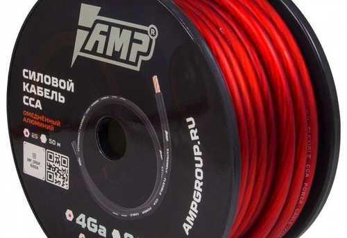 Провод силовой AMP CCA Ultraflexible 4Ga Красный