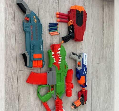 Nerf dinosquad disruptor elite mega пистолет