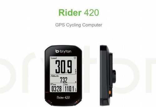 Велокомпьютер Bryton Rider 420