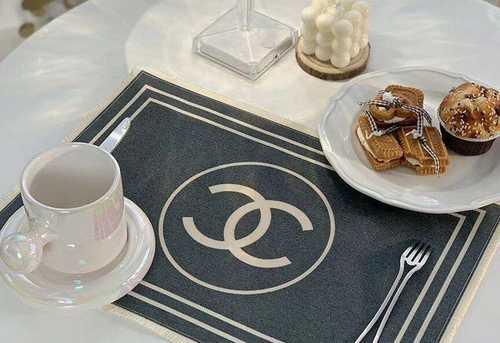 Салфетки на стол скатерть Chanel Dior Hermes