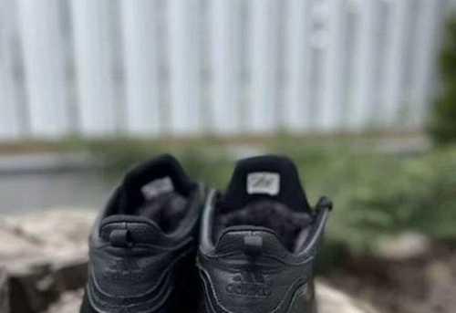 Adidas ultraboost кожаные кроссовки утепленные