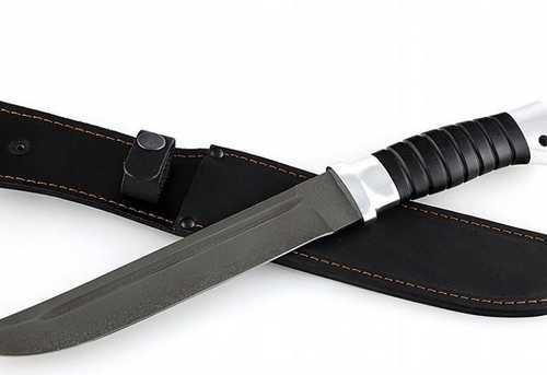Пластунский нож казачий, сталь Х12мф, черный граб