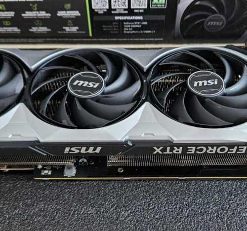 Видеокарта MSI GeForce RTX 4080 ventus 3X OC