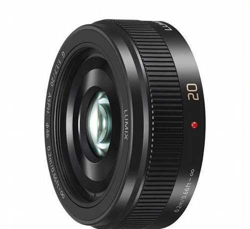 Объектив Panasonic 20mm f/1.7 II Aspherical черный