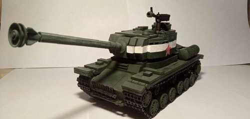 Советский тяжёлый танк ис-2 из Лего