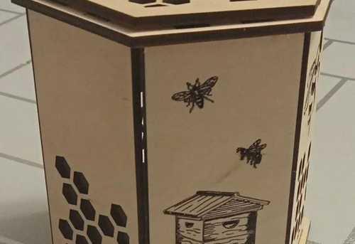 Подарочная коробка для баночки меда
