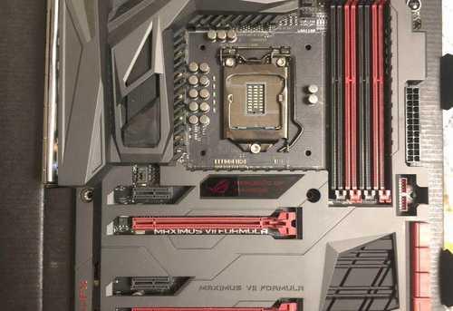 Материнская плата asus Maximus VII на 1150 сокете