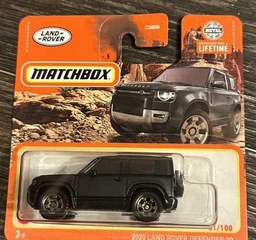 Matchbox 1:64 land rover defender