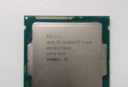 Процессор intel celeron 1820, Socket 1150 + куллер