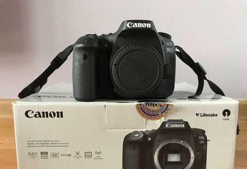 Canon 90d body (пробег 9 тыс)