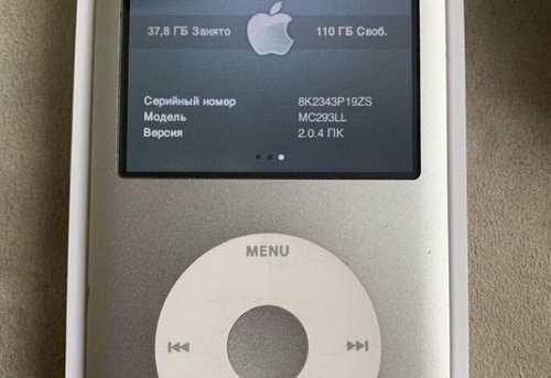 iPod classic 160 gb silver