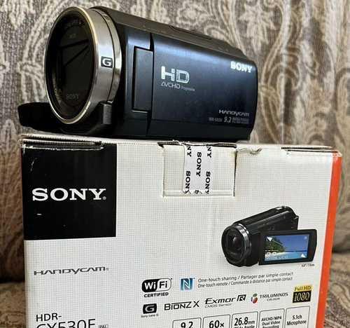 Видеокамера sony HDR-CX530E