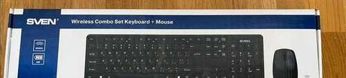 Беспроводной комплект клавиатура + мышь Sven