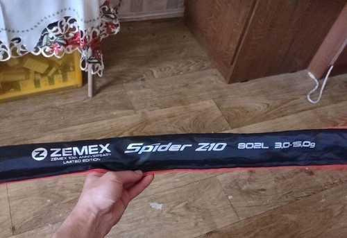 Спиннинг zemex spider z10 3.0-15.0g test