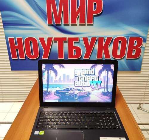 Игровой ноутбук Asus в идеале / i5 8 ядер / Mx 2gb