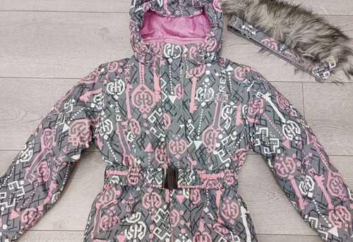 Куртка для девочки зима 128