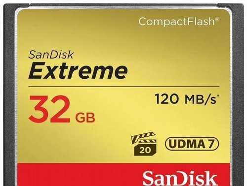 SanDisk CompactFlash 32Gb Extreme