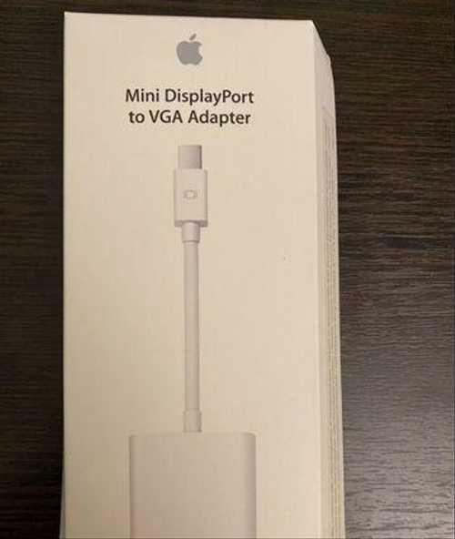 Переходник Apple mini display port на VGA