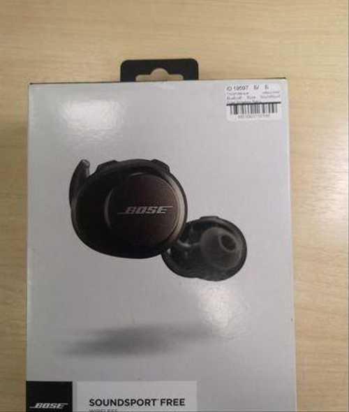 Спортивные наушники Bluetooth Bose SoundSport Free