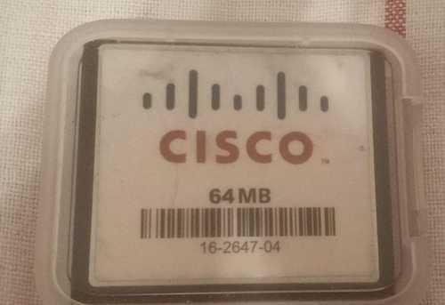 Новая карта памяти CF Cisco 16-2647-04 64 Мб