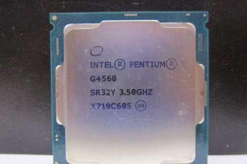 Процессор intel pentium G4560 3500MHZ