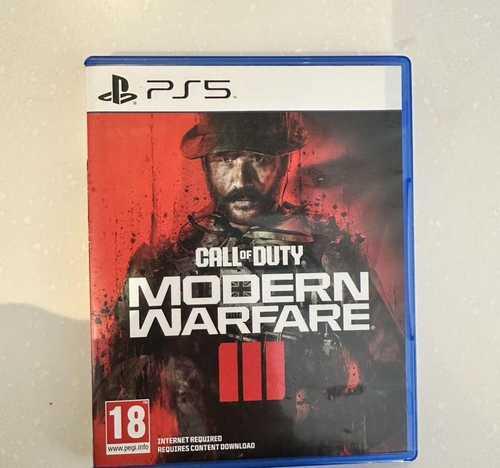 Call of duty modern warfare 3 ps5 диск