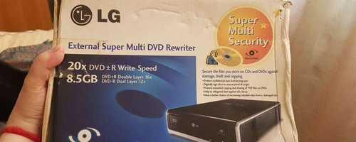 External Super Multi DVD Rewriter