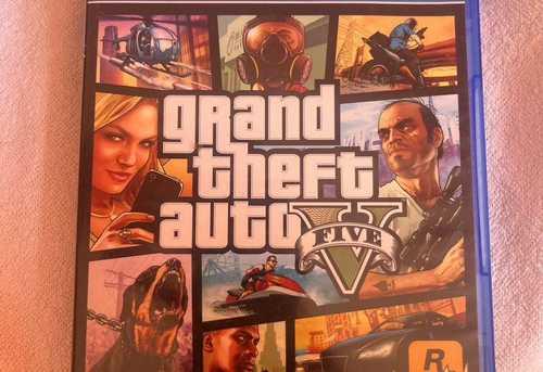 GTA 5 PS4 (Диск)