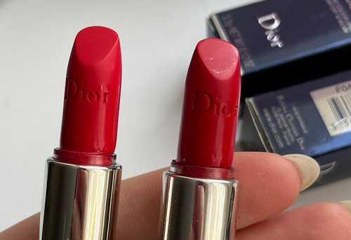 Dior помада dior rouge dior