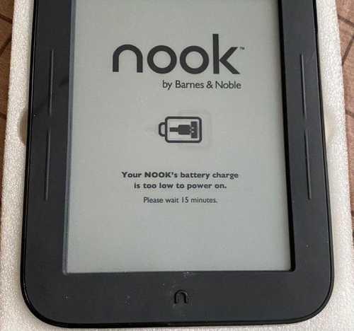 Электронная книга nook simple touch