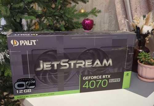 GeForce RTX 4070 super Palit Jetstream OC