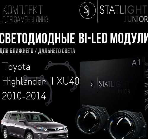 Светодиодные Bi-led модули Toyota Highlander II XU