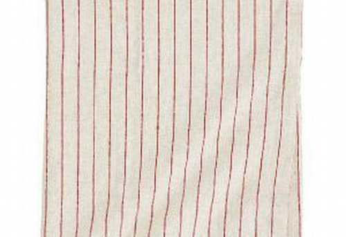 Скатерть H&M Home Striped Linen-blend, бежевый/кра