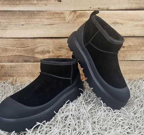 Угги UGG Men Ultra Mini Hybrid Black оригинал