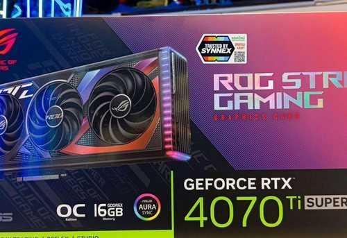 Asus Rog Strix Gaming GeForce RTX 4070Ti Super 16G