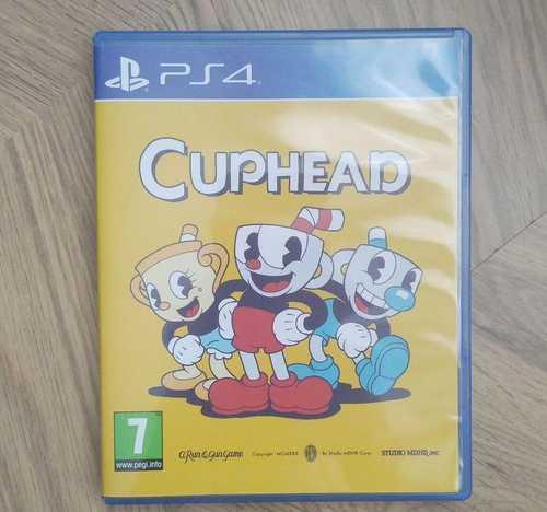 Cuphead диск PS4 капхед диск пс4