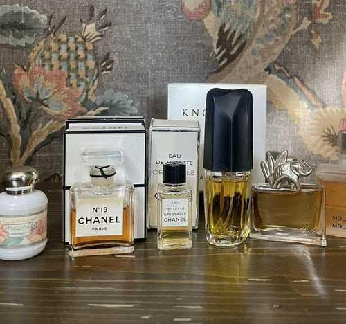 Миниатюры винтаж Chanel, Kenzo, Estee lauder