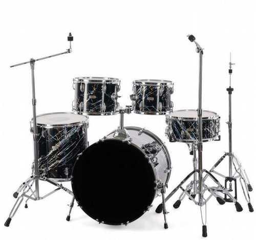 Ударная установка LDrums LD-2220-64-04, черный мрамор